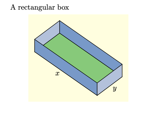 Solved A rectangular boxwith no top is to be constructed | Chegg.com