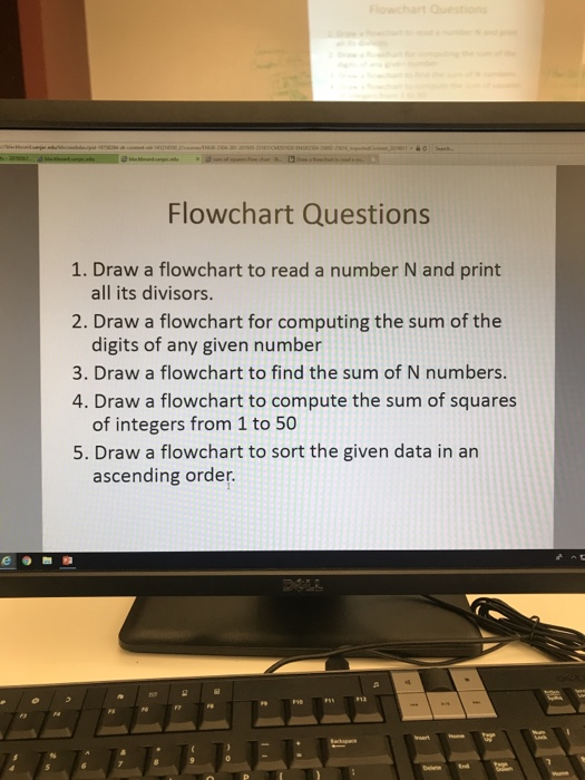 Solved Flowchart Project Questions PART 1: Complete at least | Chegg.com