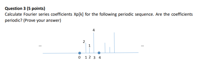 Solved Question 3 (5 points) Calculate Fourier series | Chegg.com Solved Question 3 (5 points) Calculate Fourier series | Chegg.com