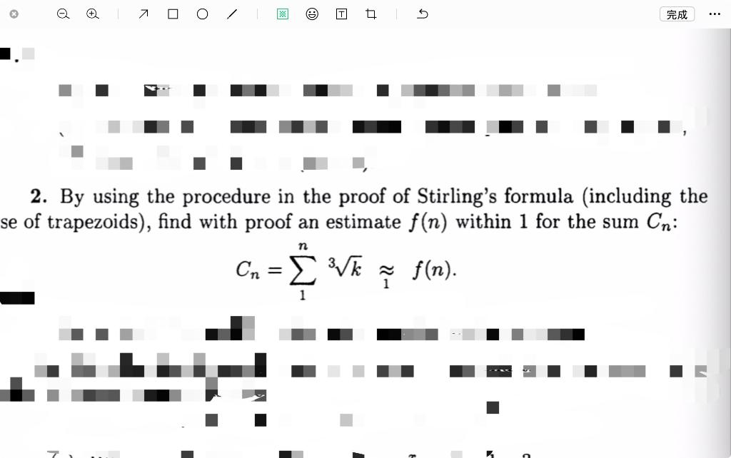 2. By using the procedure in the proof of Stirling's | Chegg.com
