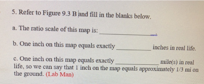 Solved 5. Refer to Figure 9.3 Band fill in the blanks below. | Chegg.com