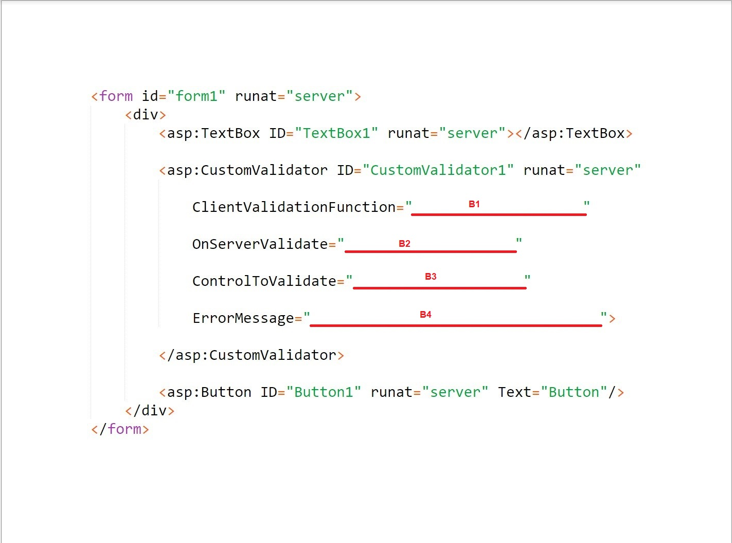 Solved According to the custom validation functions given | Chegg.com
