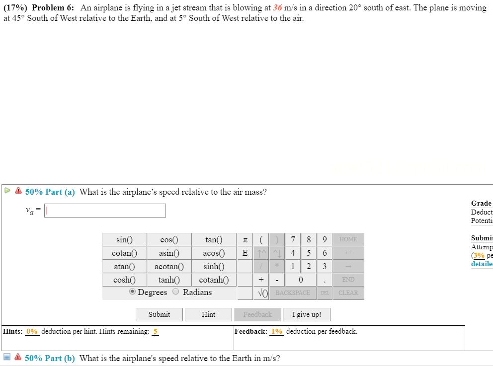 Solved Both part A and Part B for question #6.and an | Chegg.com