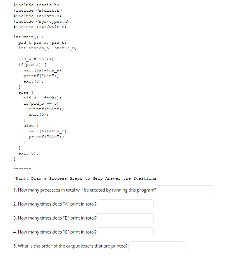 Solved #include #include #include #include #include int | Chegg.com