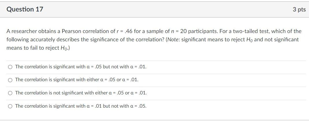 Solved Question 14 Which of the following would most likely | Chegg.com