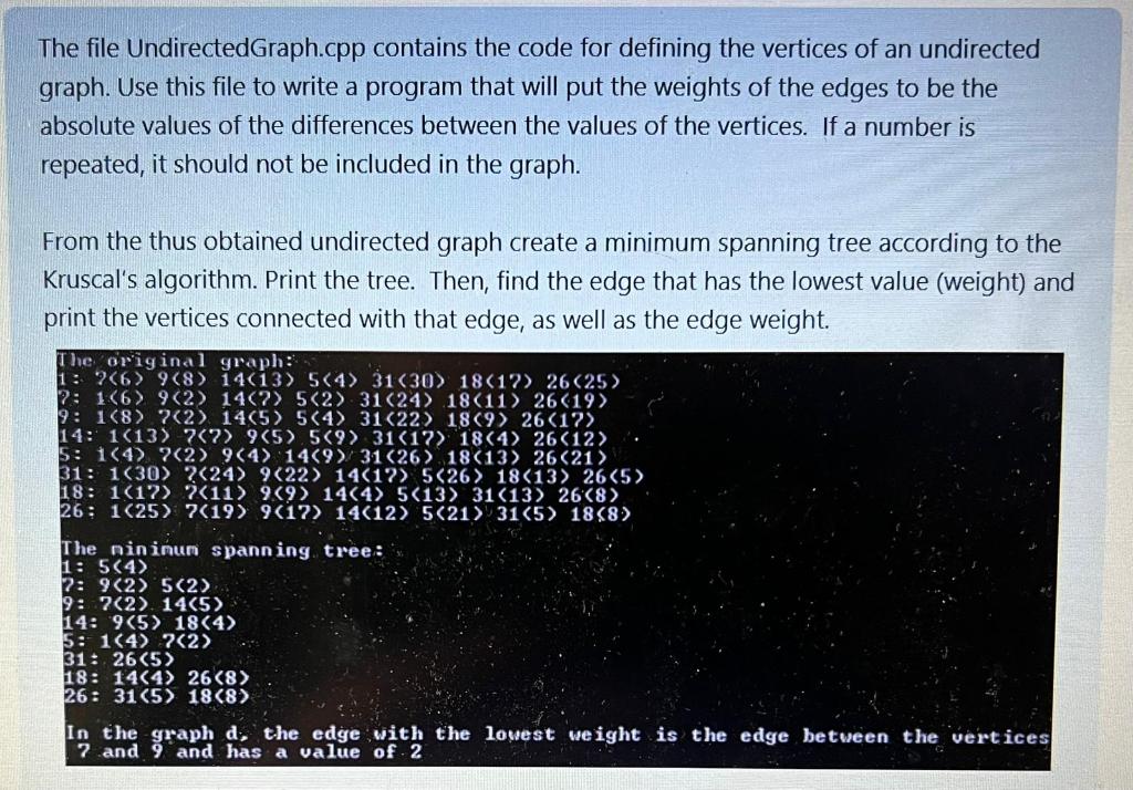Solved Please write the whole code, and also you have to use | Chegg.com