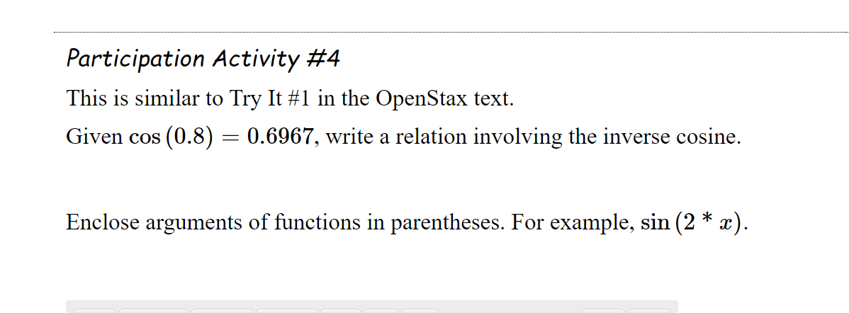 Solved Participation Activity #4This is similar to Try It #1 | Chegg.com Solved Participation Activity #4This is similar to Try It #1 | Chegg.com