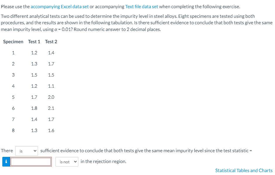 Solved Please use the accompanying Excel data set or | Chegg.com