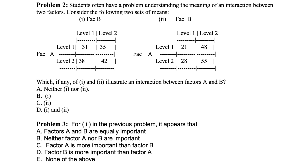 Solved Problem 2: Students often have a problem | Chegg.com