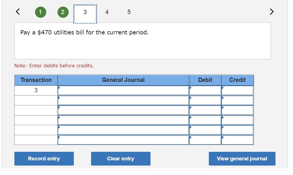 Solved Exercise 2-13A Correct recorded transactions (LO2-4) | Chegg.com