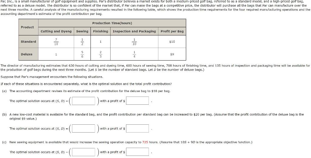 Solved Solve all of questions A-C using the information In | Chegg.com