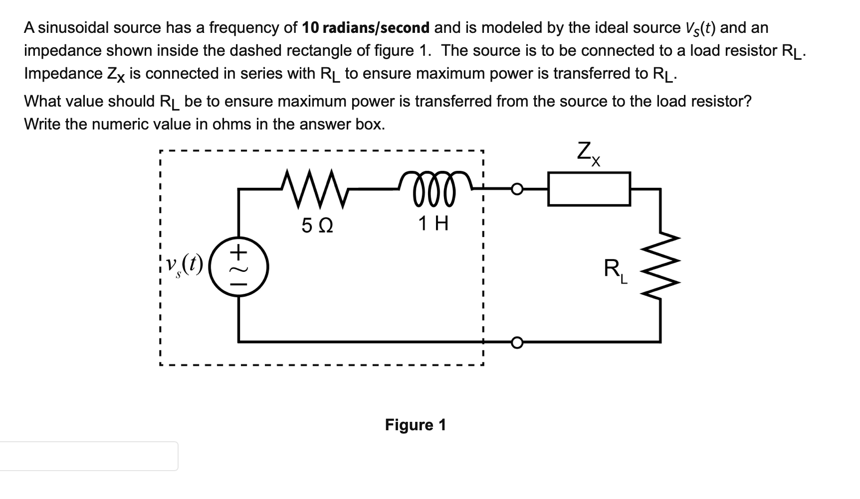Solved A sinusoidal source has a frequency of 10 | Chegg.com