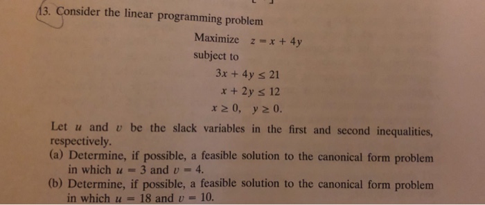 Solved 3. Consider the linear programming problem Maximize | Chegg.com