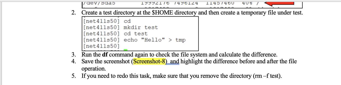 Solved Use an editor (vi or nano) to create the following | Chegg.com
