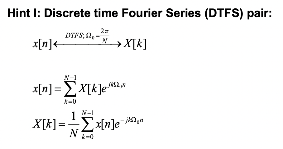 Solved I. Use the defining equation (seeing Hint I) to (1) | Chegg.com