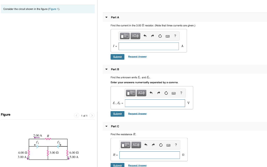 Solved Consider the circuit shown in the figure (Figure 1). | Chegg.com