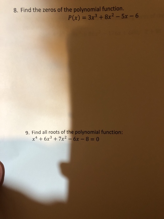 Solved 1. Use long division to divide the first polynomial | Chegg.com