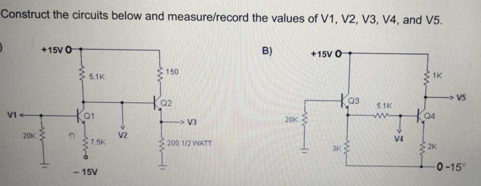 Solved I need the theoretical calculations to find Voltage | Chegg.com