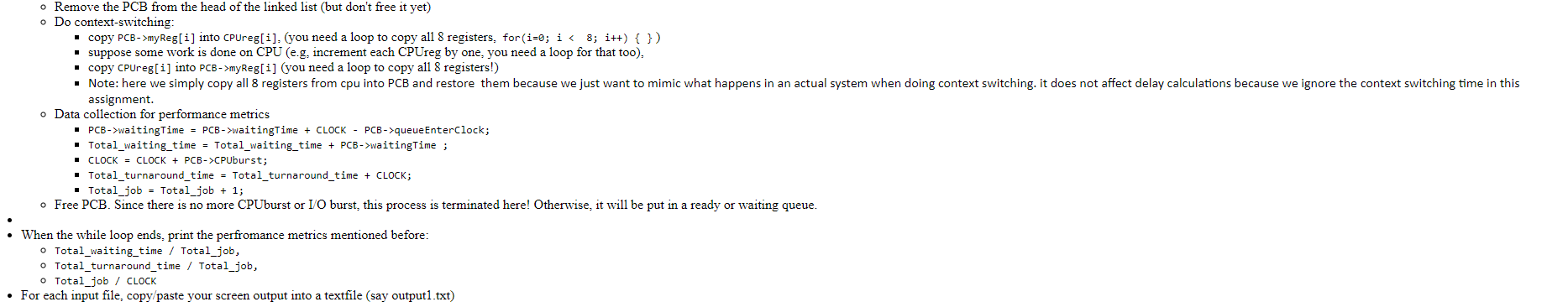 Solved Please make everything in one C file called prog.c as | Chegg.com