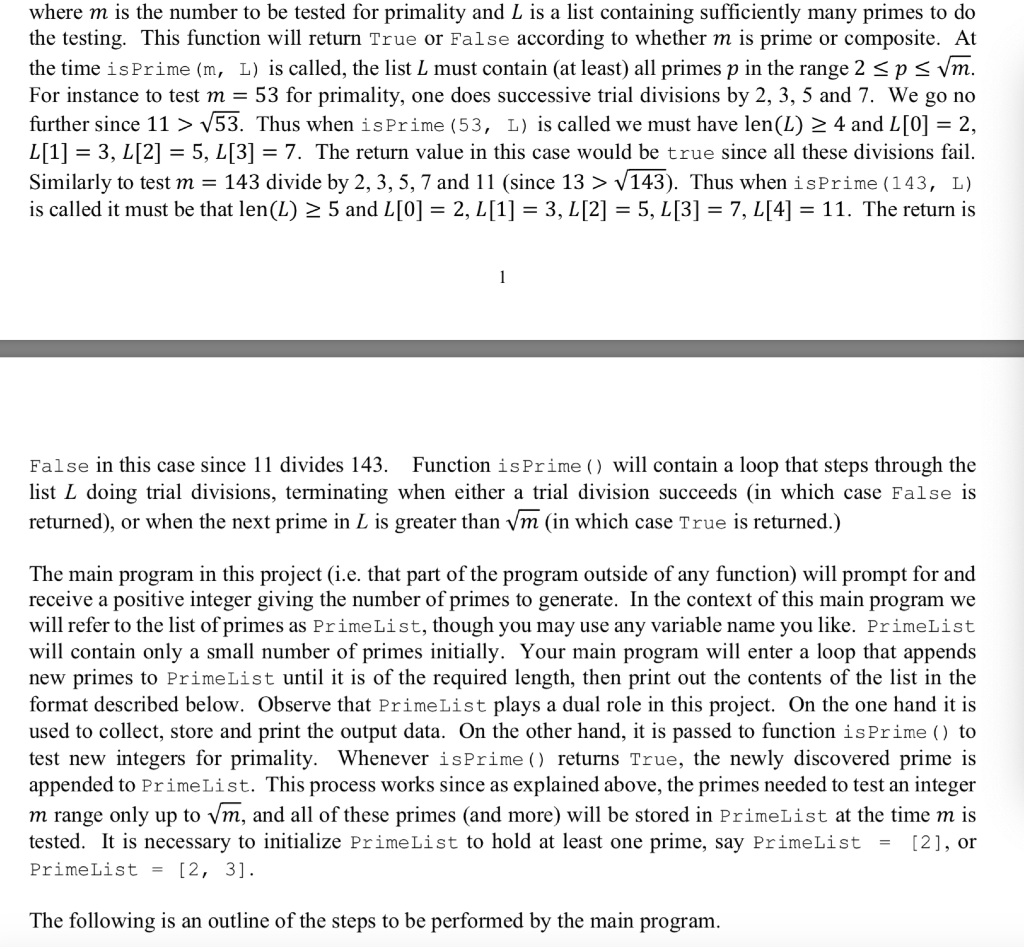 Solved In this assignment you will write a Python program | Chegg.com