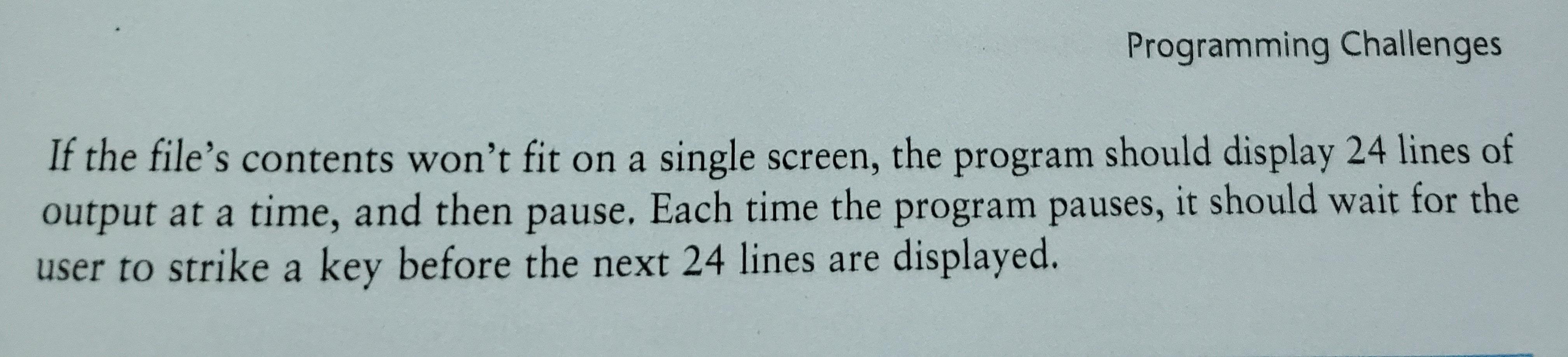 Solved program in a Programming 5. Line Numbers (This | Chegg.com