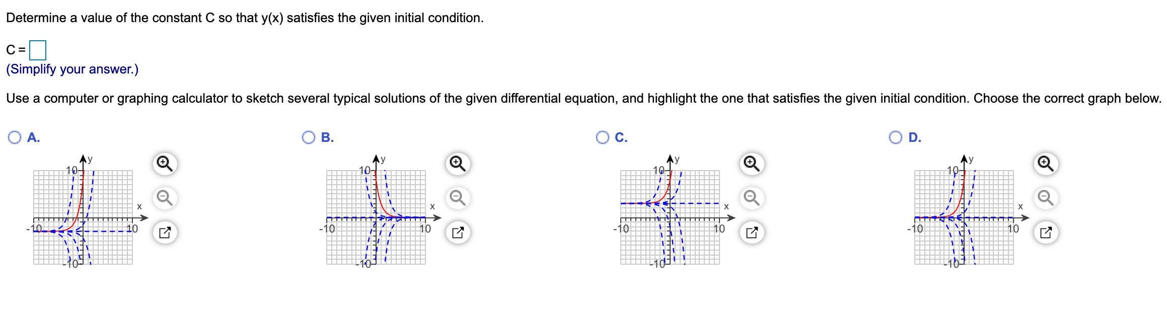 Solved First, verify that y(x) satisfies the given | Chegg.com