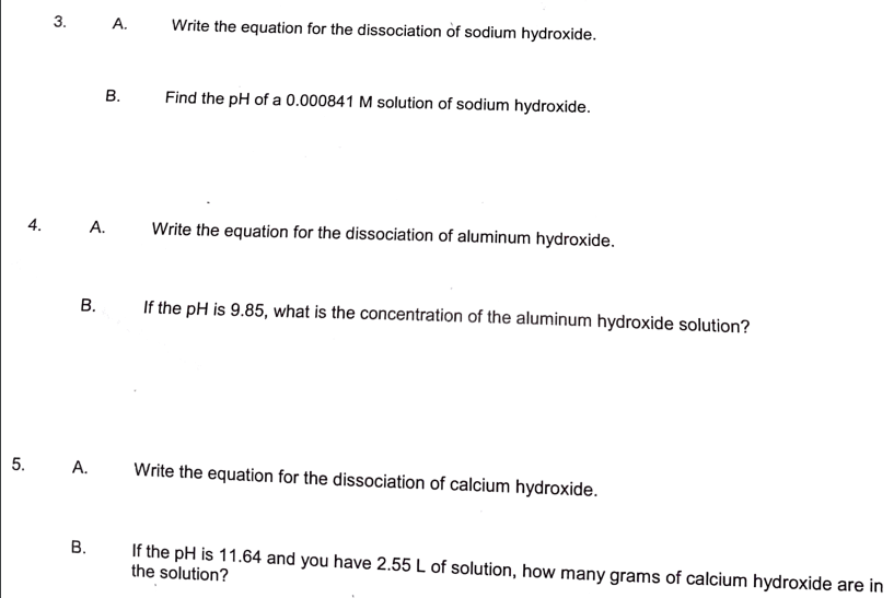 [solved] A Write The Equation For The Dissociation Of So