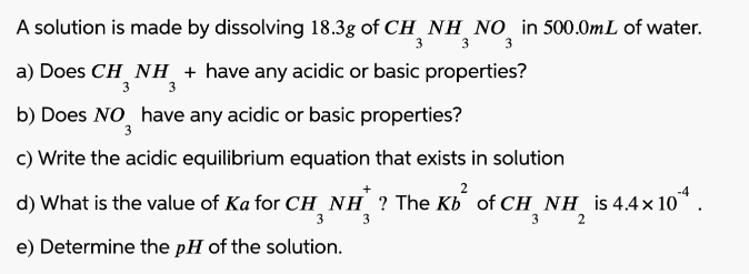 Solved A solution is ﻿made by ﻿dissolving | Chegg.com