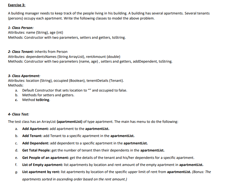 Solved in java Objective and Overview: -Work with | Chegg.com