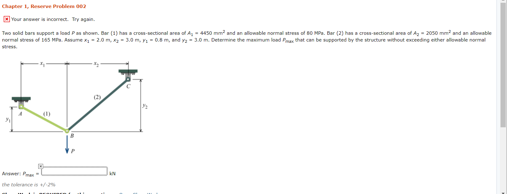 Solved Chapter 1, Reserve Problem 002 X Your answer is | Chegg.com