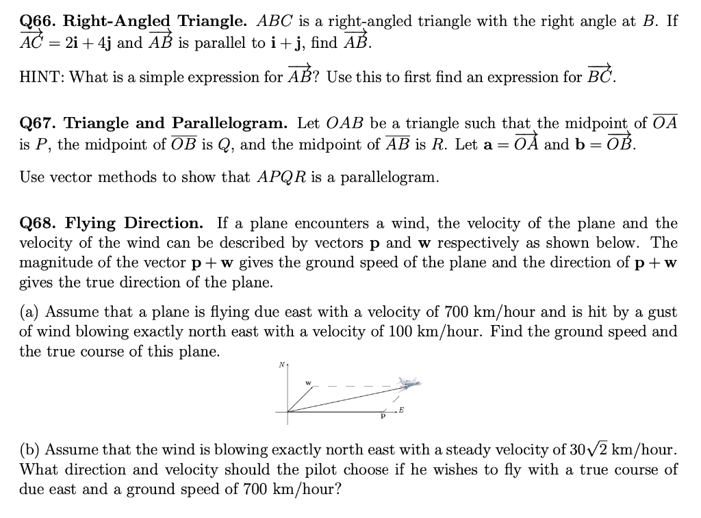 Solved Q66 Right Angled Triangle Abc Is A Right Angled Chegg