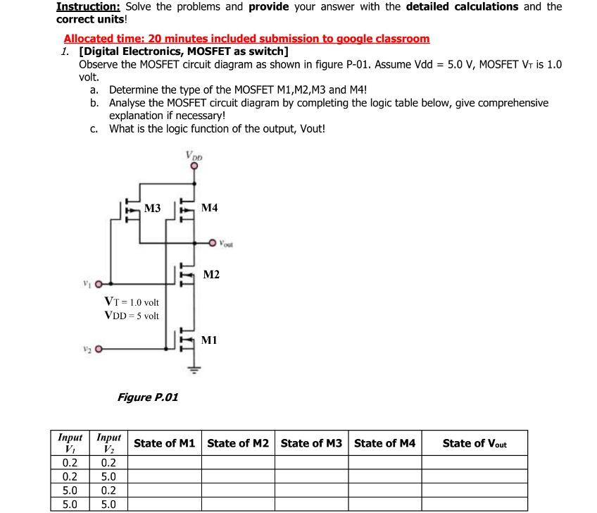 Solved Instruction: Solve the problems and provide your | Chegg.com