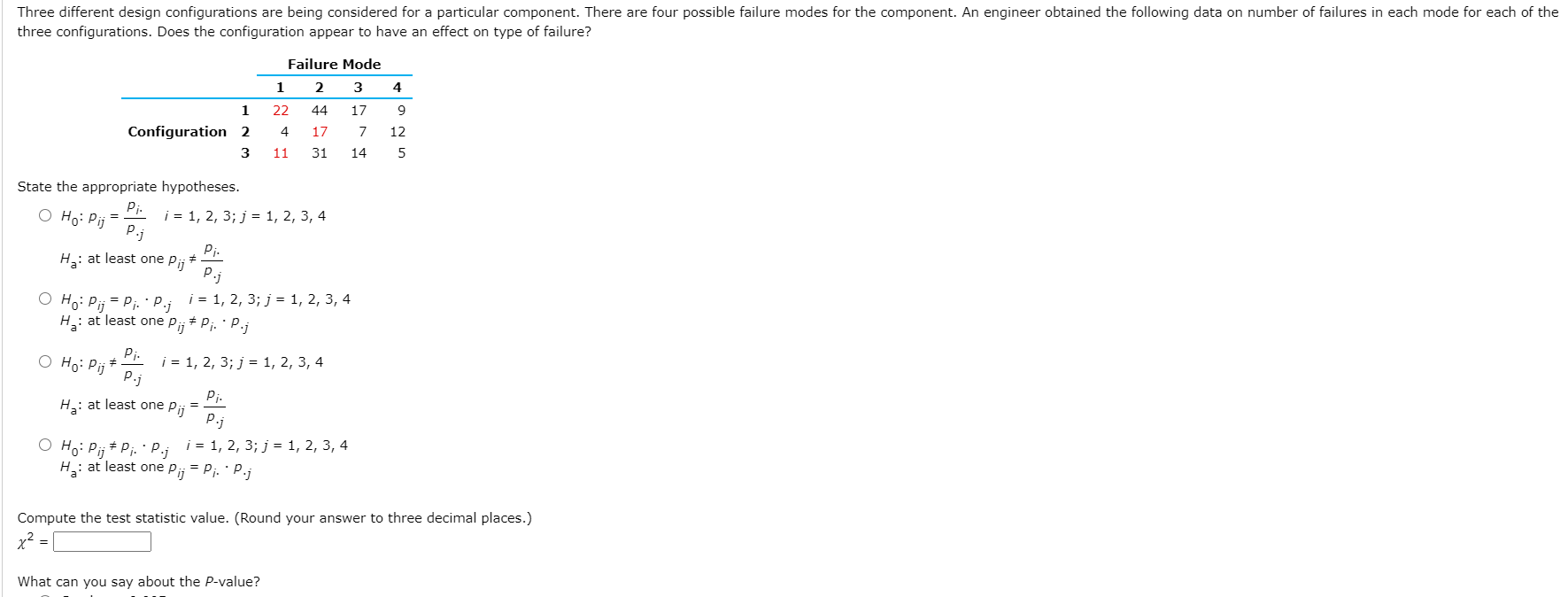 Solved Three Different Design Configurations Are Being