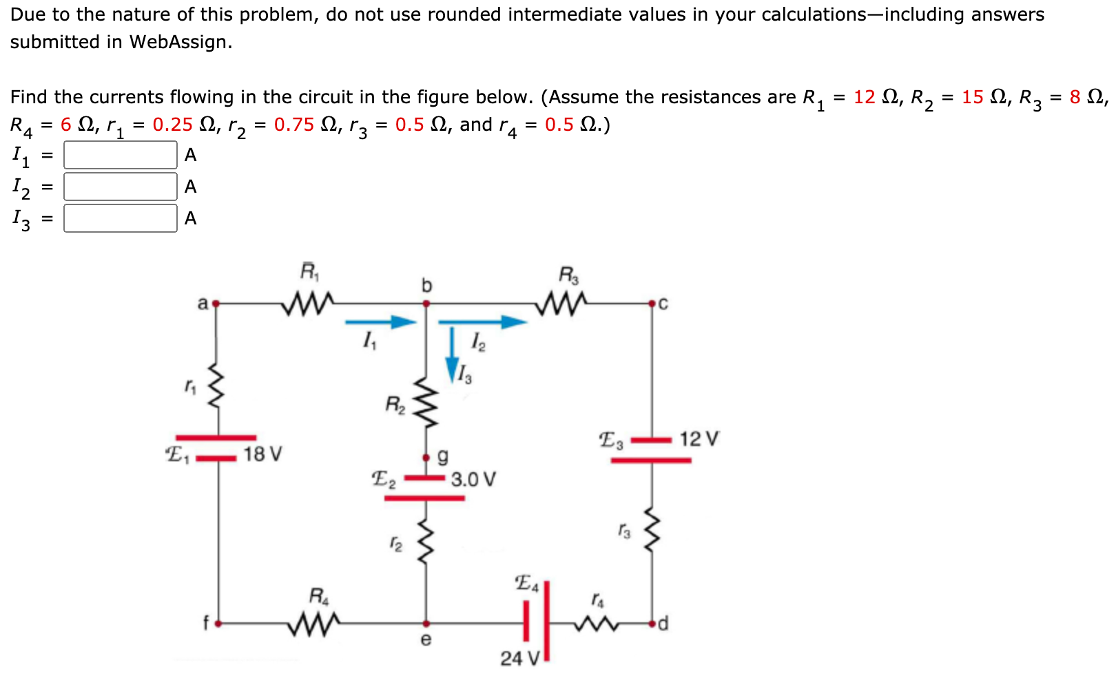 Solved Due to the nature of this problem, do not use rounded | Chegg.com