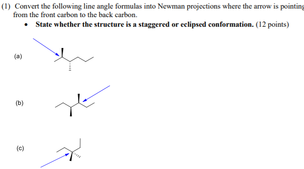 Solved (1) Convert the following line angle formulas into | Chegg.com