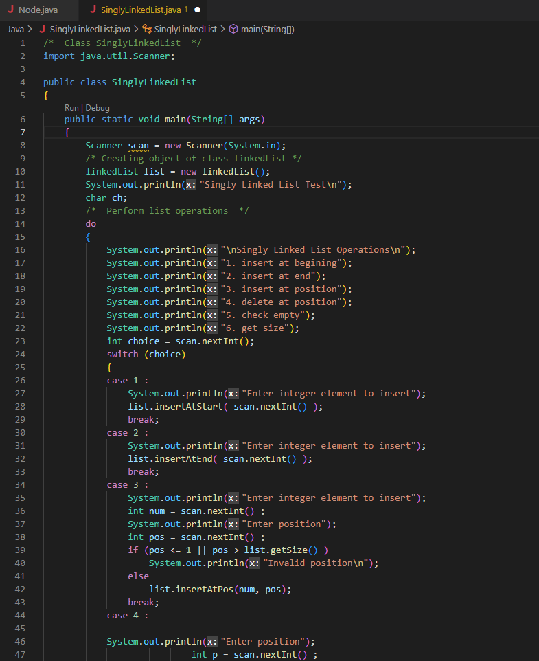 Solved Please modify the program (Add/Remove any method) | Chegg.com