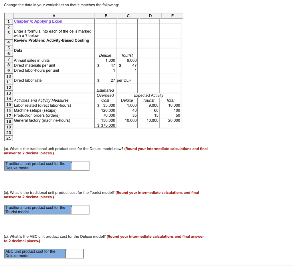 Solved Required information Exercise 4-2 Compute Activity | Chegg.com