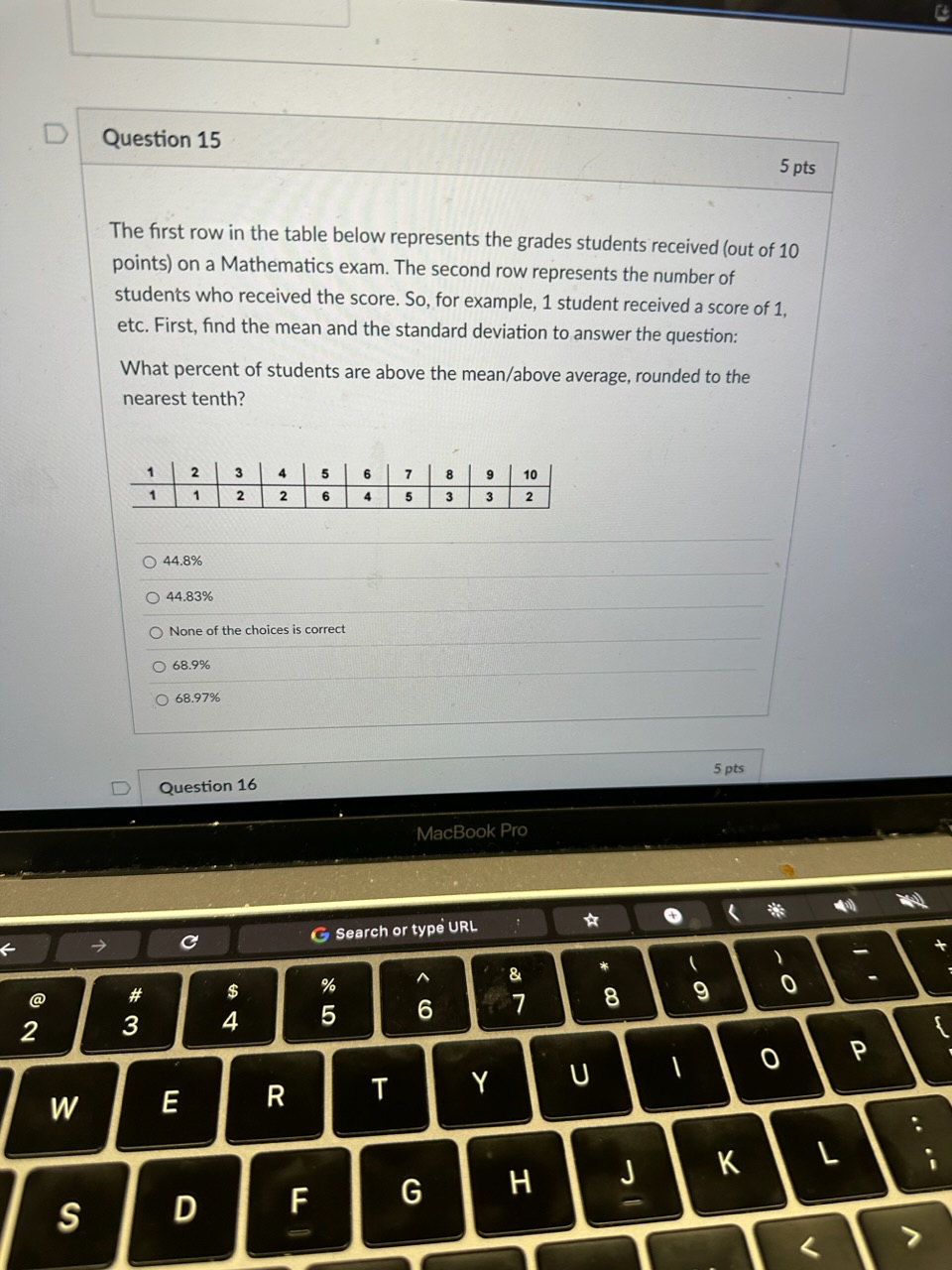Solved The first row in the table below represents the | Chegg.com