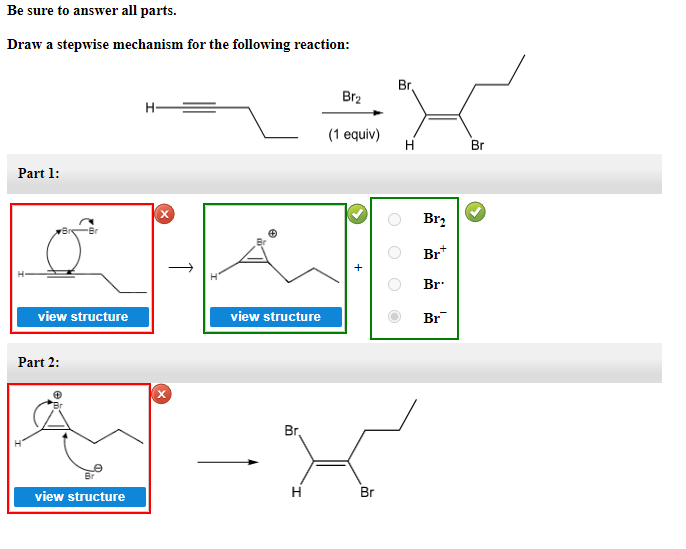Solved Be sure to answer all parts. Draw a stepwise | Chegg.com