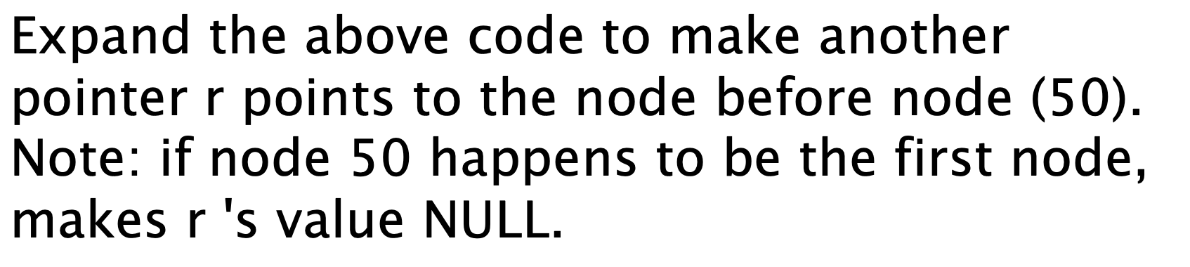 Solved struct Node{ int value; Node * next; //points to the | Chegg.com