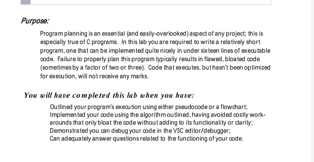 Solved Purpose: Program planning is an essential (and | Chegg.com