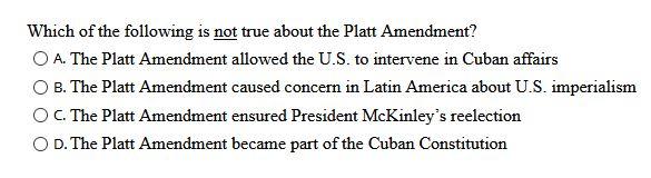 Solved Which of the following is not true about the Platt | Chegg.com