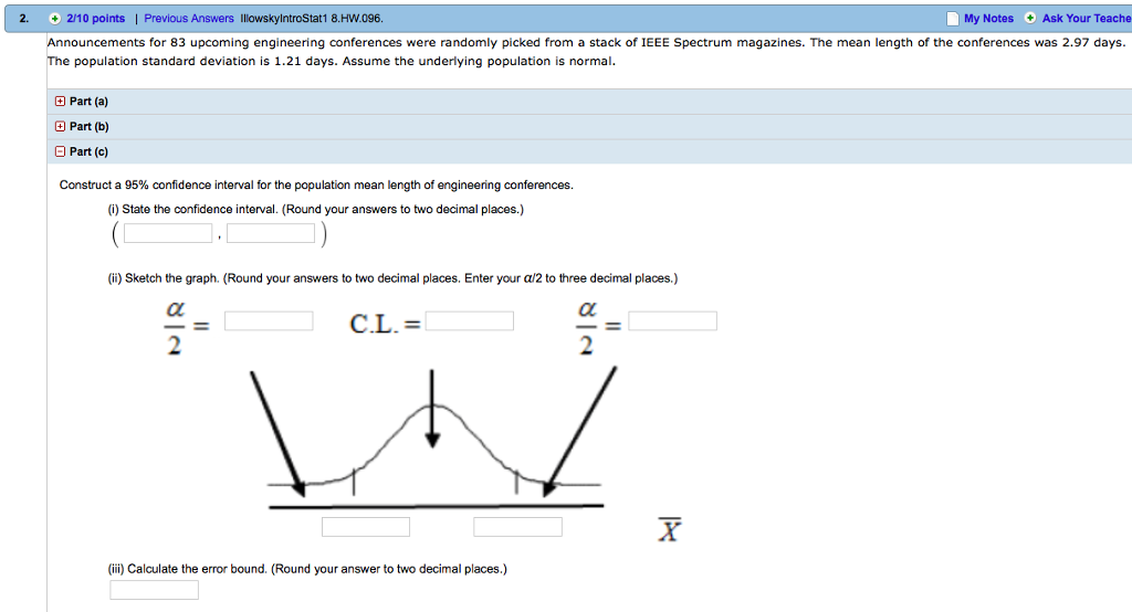 Solved My Notes Ask Your Teache 2 2 10 Points I Previous