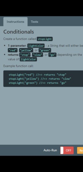 Solved Instructions Tests Conditionals Create a function | Chegg.com