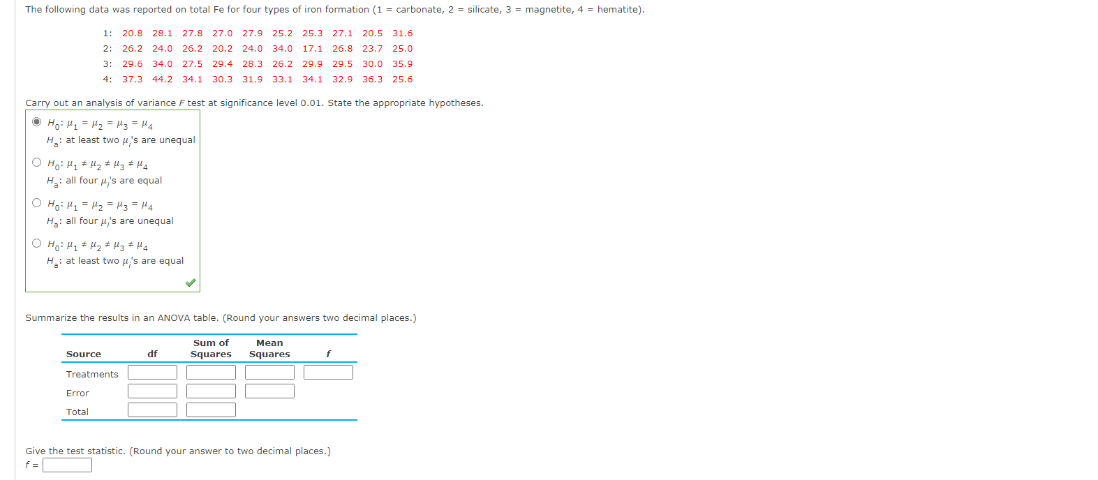 Solved Consider the following summary data on the modulus of | Chegg.com