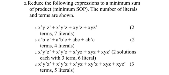 Solved 1 . Determine using Truth Tables, which expressions | Chegg.com