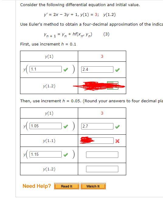 Solved Consider the following differential equation and | Chegg.com
