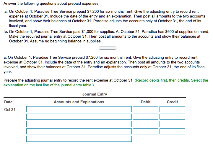 Solved Answer the following questions about prepaid | Chegg.com