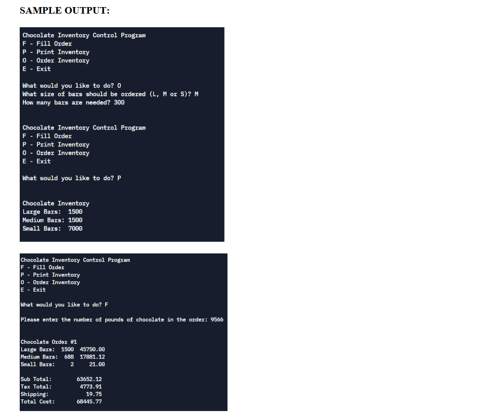 Solved Key Learning Objectives: Use of print formatting, | Chegg.com