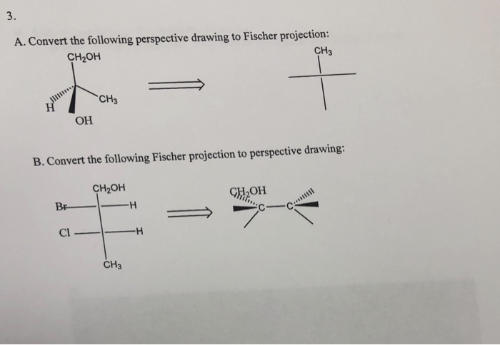 Solved 3. A. Convert the following perspective drawing to | Chegg.com